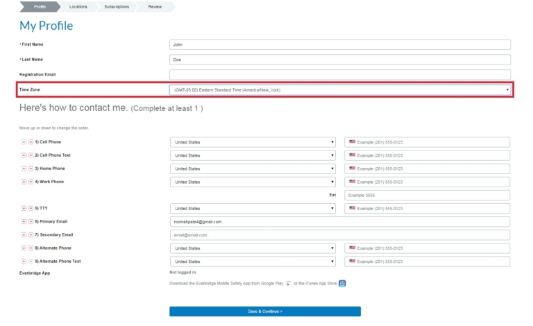How To Sign Up for the Everbridge Notifications | WBHF