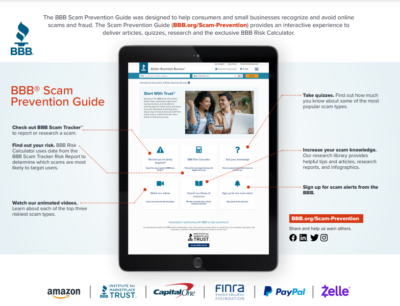 BBB® Launches Scam Prevention Guide | WBHF